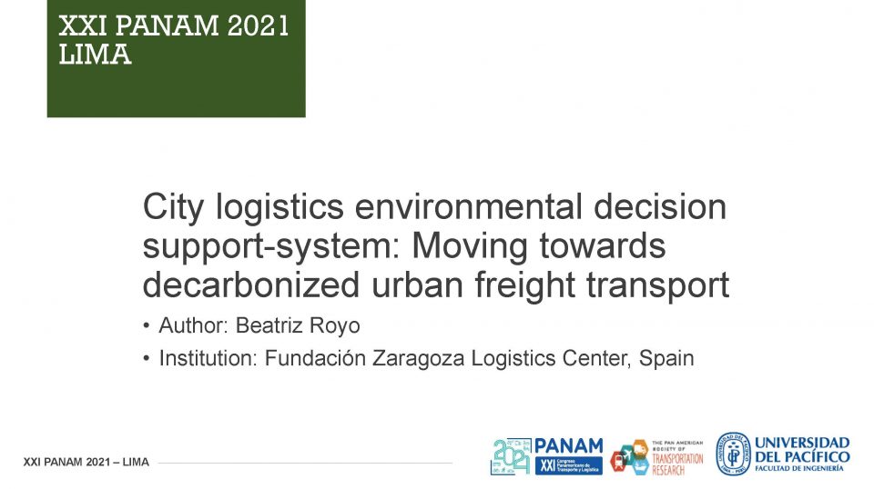 EcoLogistics - ICLEI Sustainable Mobility