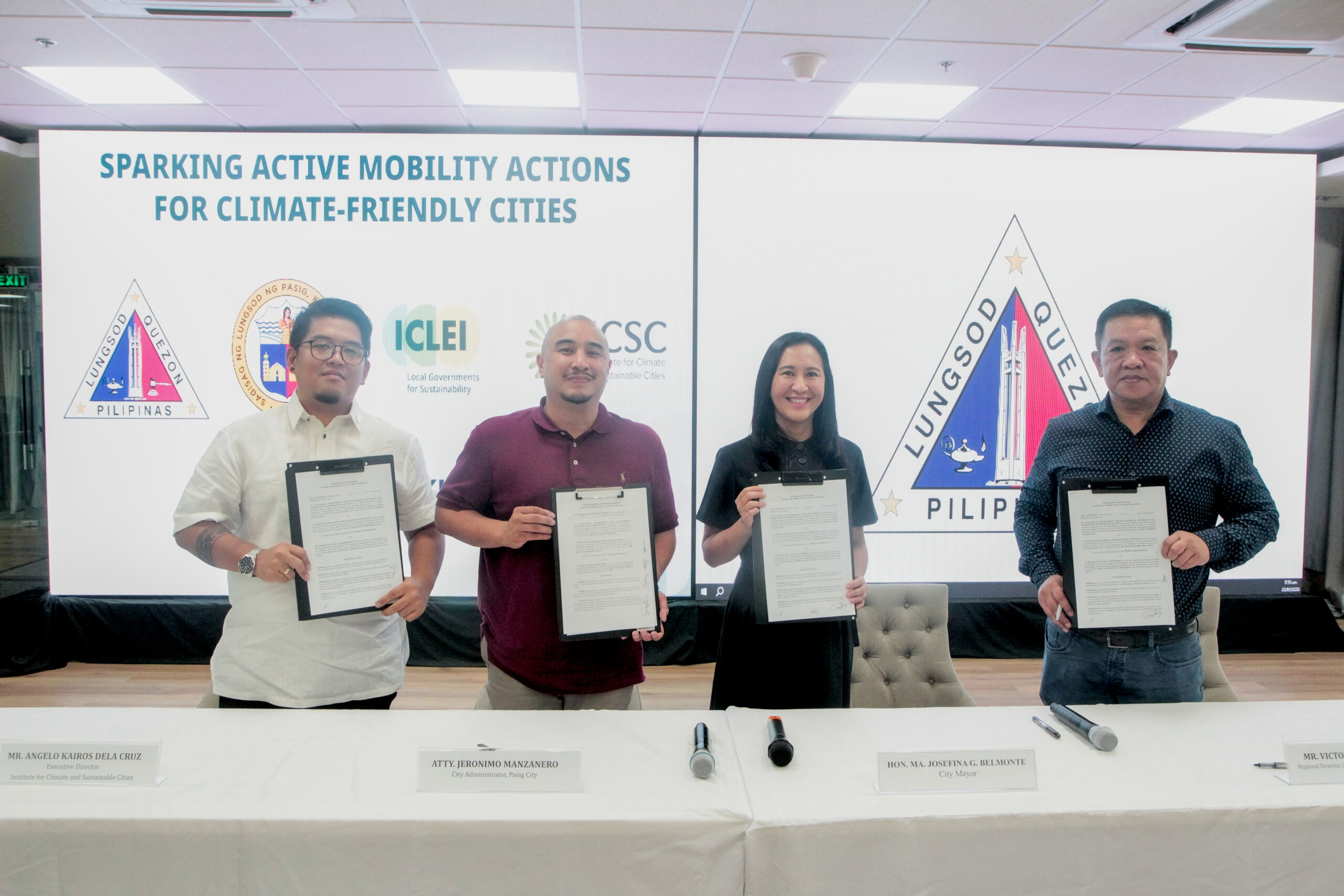 Quezon City and Pasig, PH launch new active mobility efforts for more walkable & cyclable ...